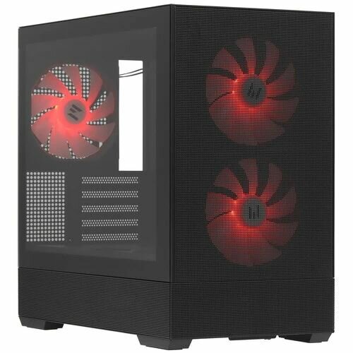 Компьютерный корпус ZALMAN P30 Air (P30 Air Black) черный - Mini Tower, Micro-ATX, USB 3.2 Gen 1 Type-A, USB 2.0 Type-A