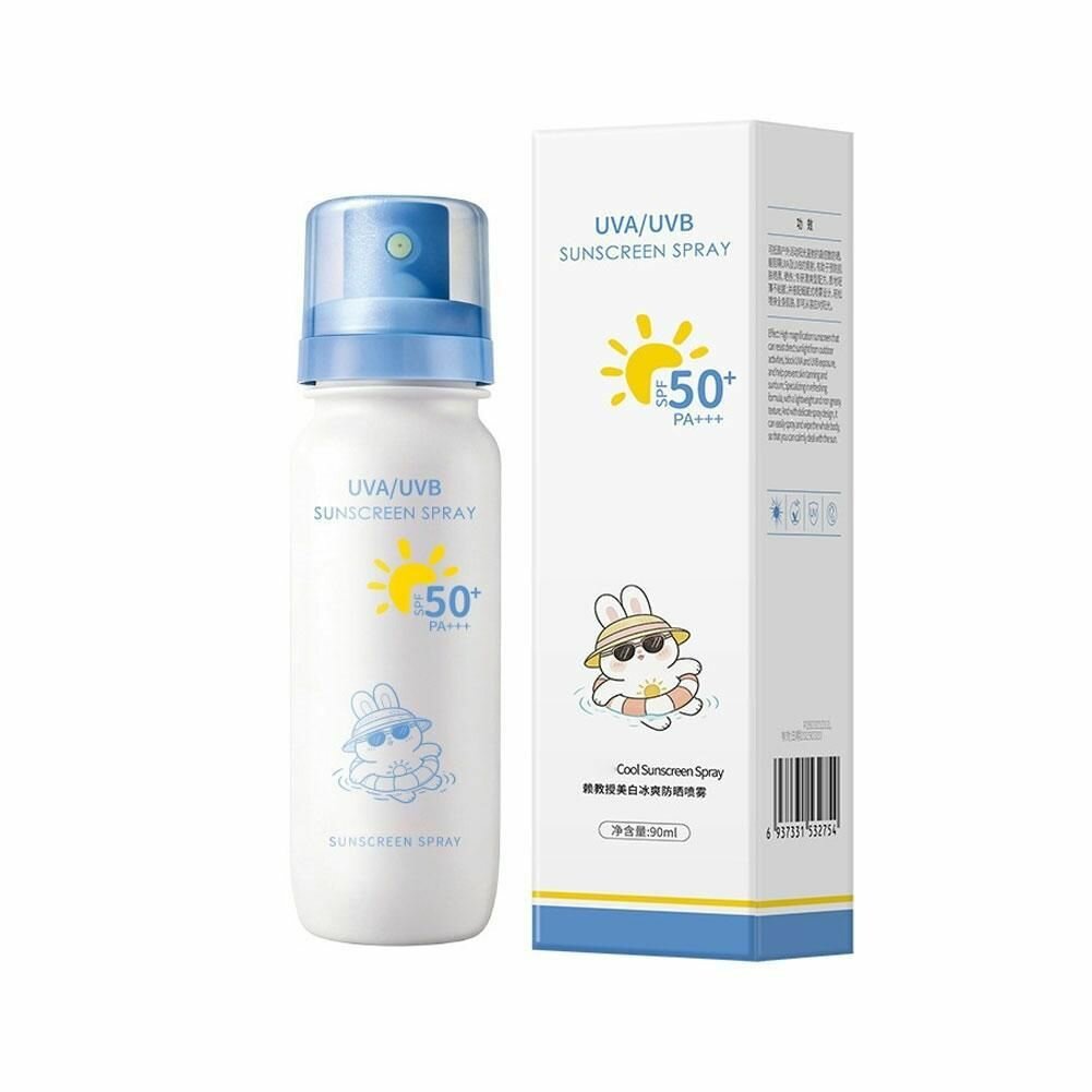 Солнцезащитный спрей с отбеливающим эффектом против морщин, 90 мл, SPF50 PA+++