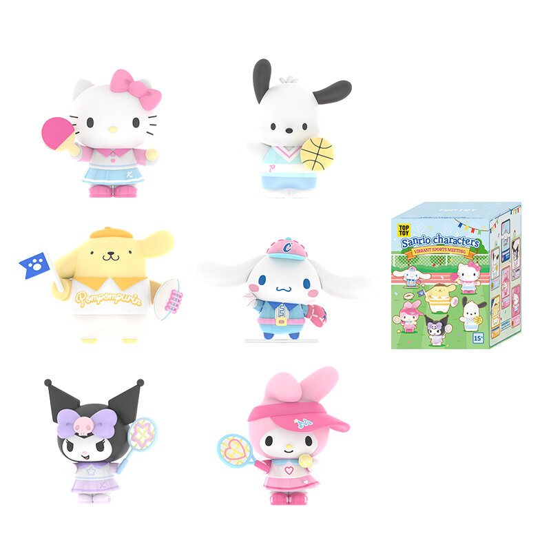 Коллекционные фигурки унисекс TOP TOY x Sanrio Family Fresh Look, Single Blind Box