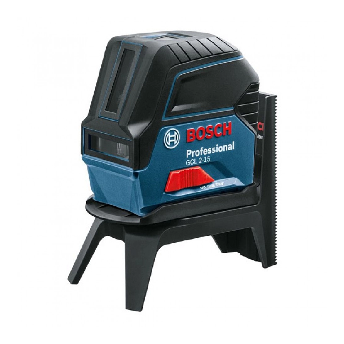 Нивелир Bosch GLL 2-15 + RM1 (0601066E00), красный луч, дальность 15 м (линии)/10 м (точки отвеса вверх/вниз), синий
