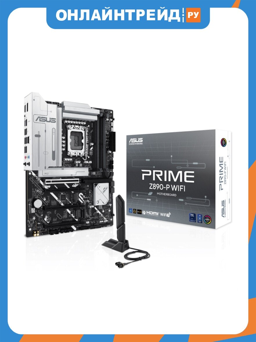 Материнская плата Asus PRIME Z890-P WIFI (LGA1851, ATX)