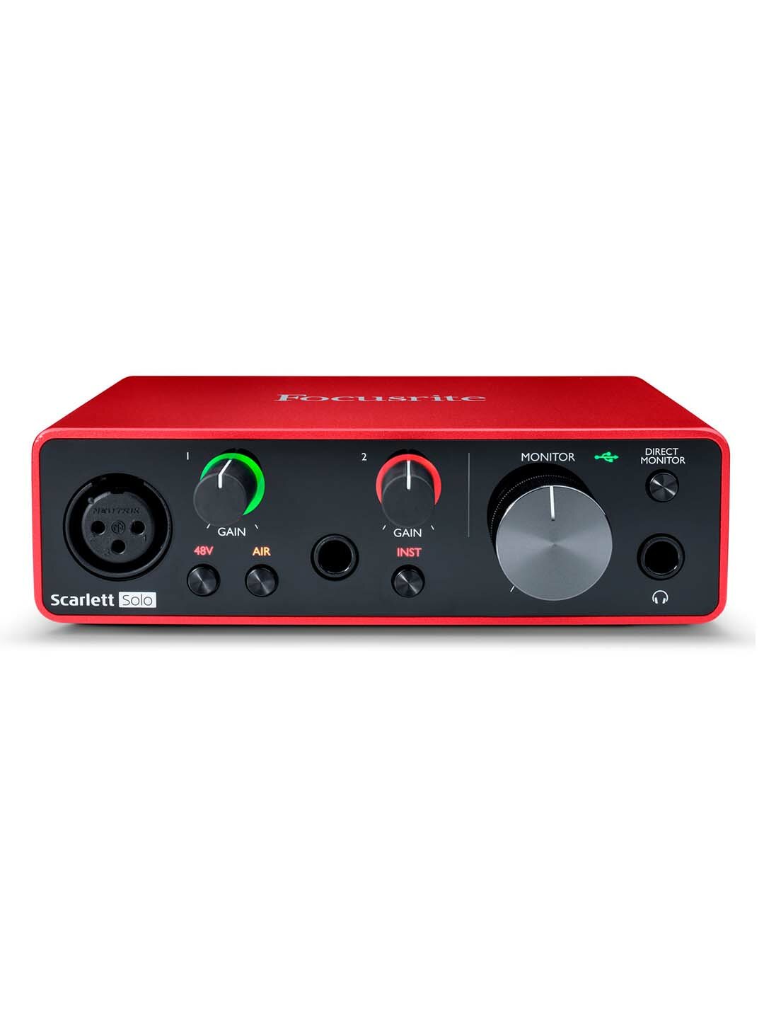 Аудиоинтерфейс Focusrite Scarlett Solo 3rd Gen — фото 1