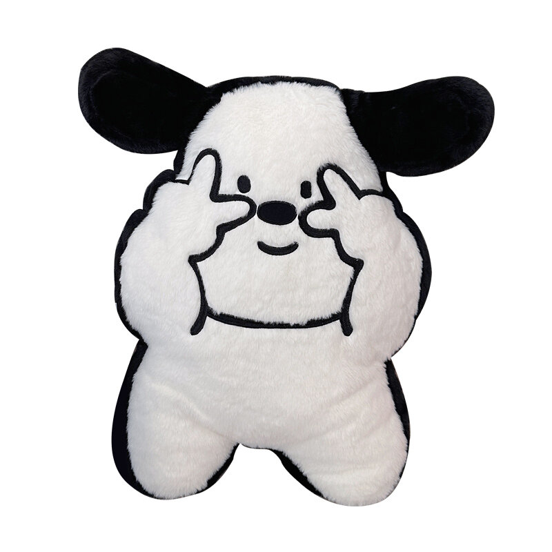 Игрушка-подушка унисекс MENGMENGBUNNY, розовая свинья и щенок, высота 52 см, Guli
