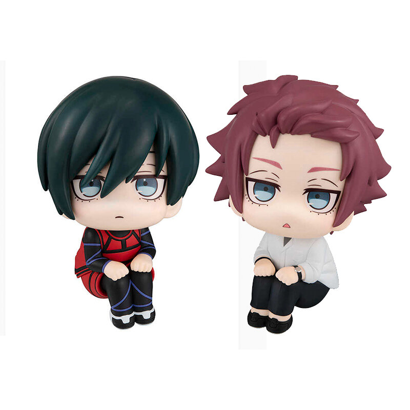 Фигурки унисекс MegaHouse Blue Lock Итоши Рин и Итоши Саэ, Look UP Collection, Blue Lock, Rin Itoshi & Itoshi Rin[Limited Set]