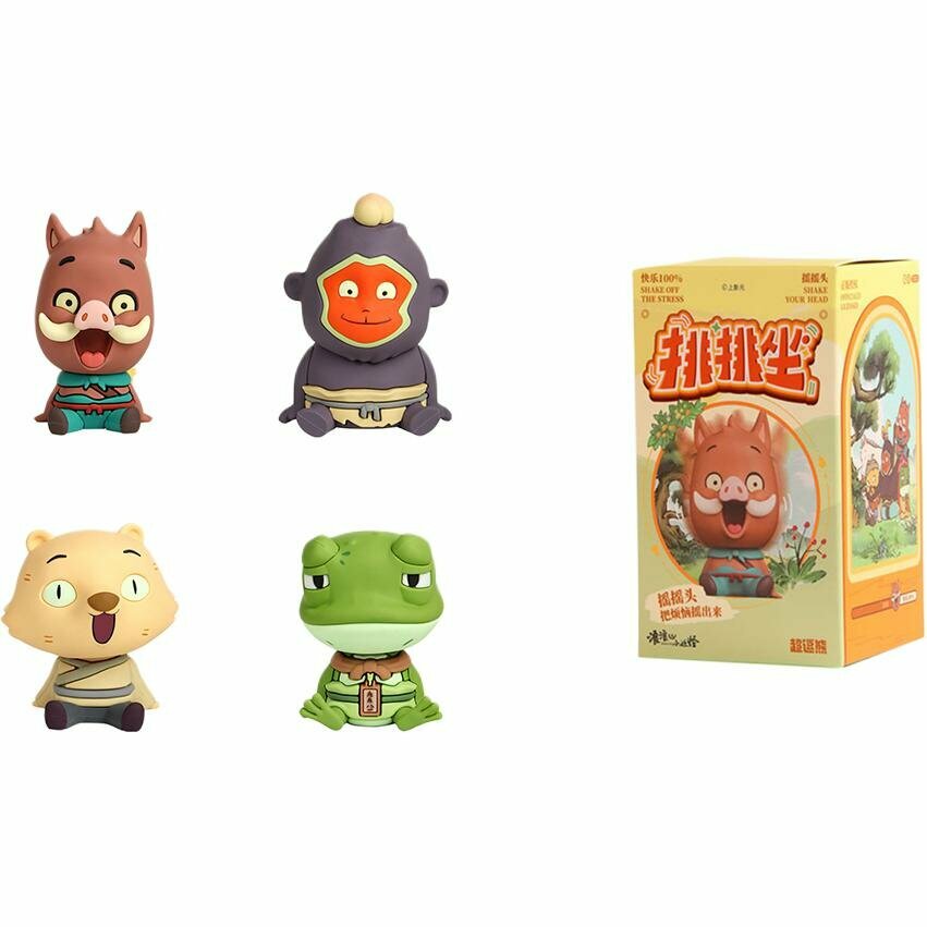 Настольная фигурка унисекс Chaodou Bear Row By Row Collection, Single Mystery Box