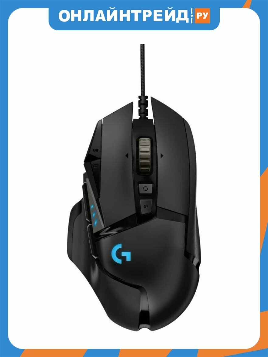 Мышь Logitech G502 Hero Black (910-005474)