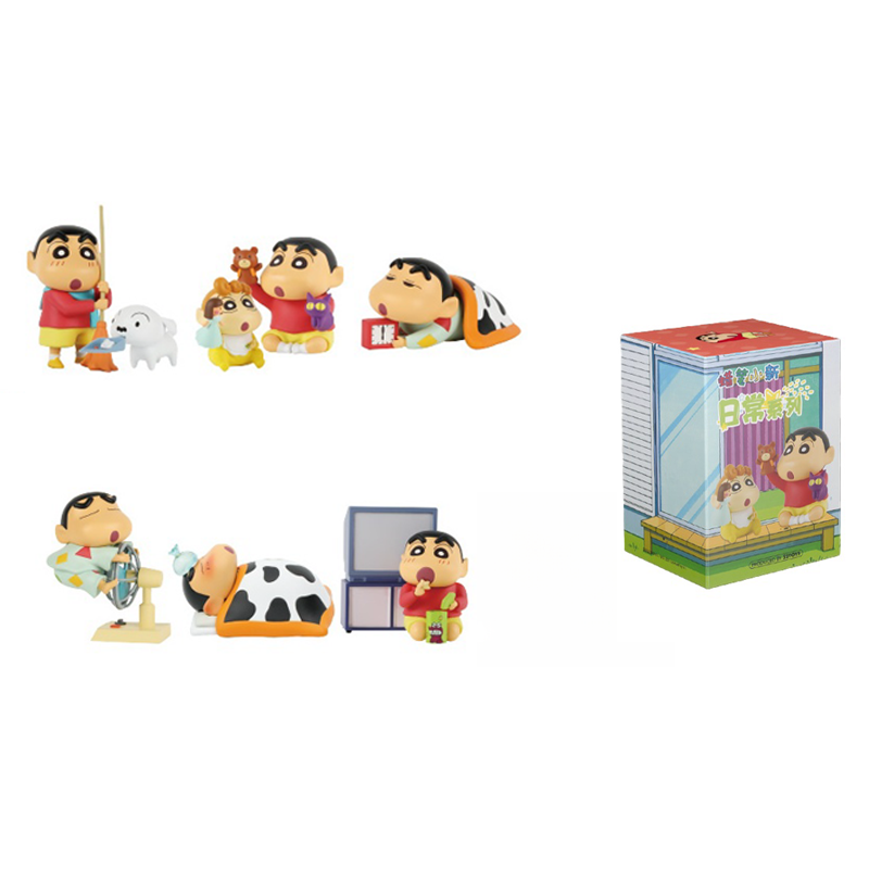 Коллекционная фигурка унисекс 52TOYS Crayon Shin Chan, 1 Blind Box (Random Pick)