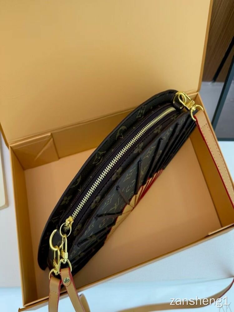 Сумка Louis Vuitton фейерверк, принт Monogram, с ремнем для повседневного использования — фото 1