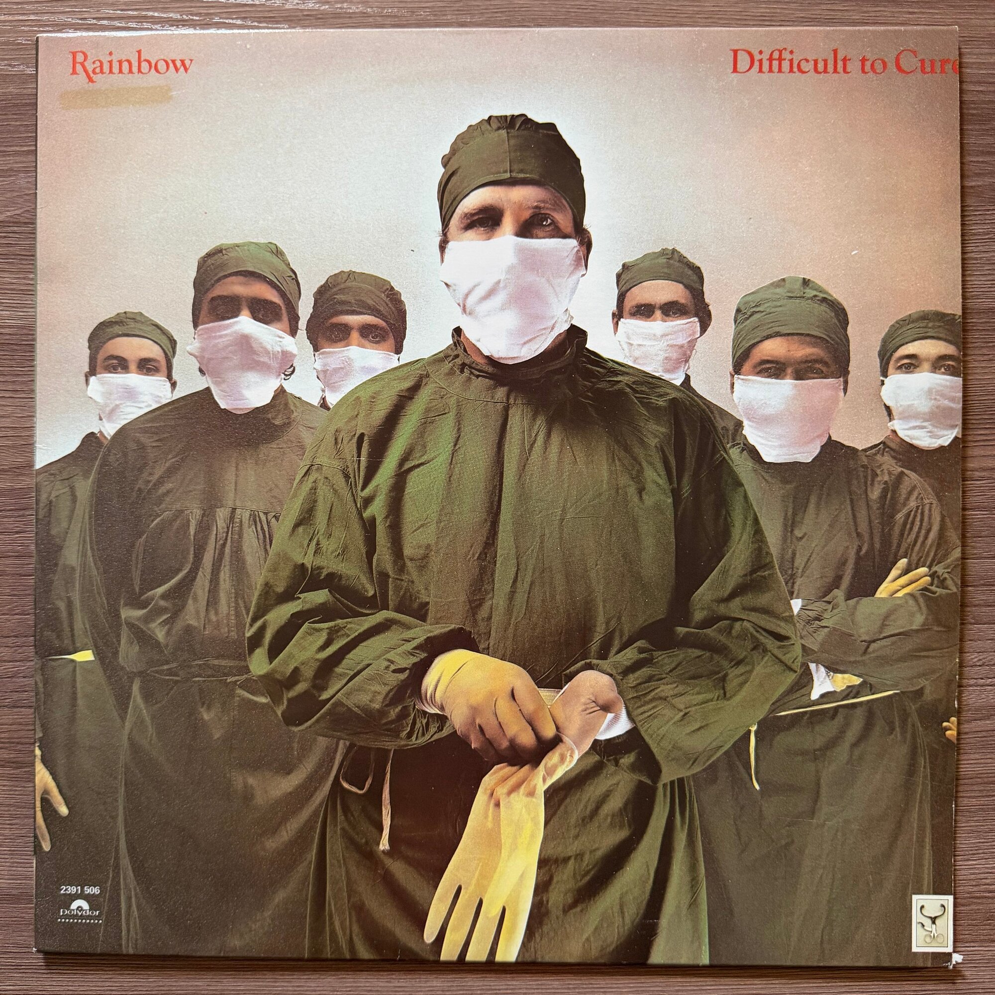 Виниловая пластинка Rainbow - Difficult To Cure (Скандинавия 1981г.)