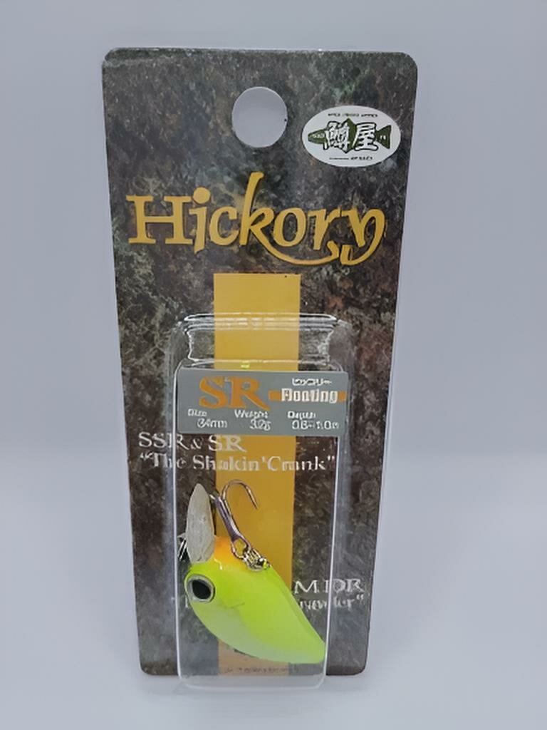 Воблер ZipBaits "Hickory" SR, плавающий, длина 34 мм, вес 3,2 г