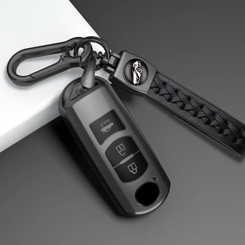 Чехол для ключа Mazda 3 btn grey keychain