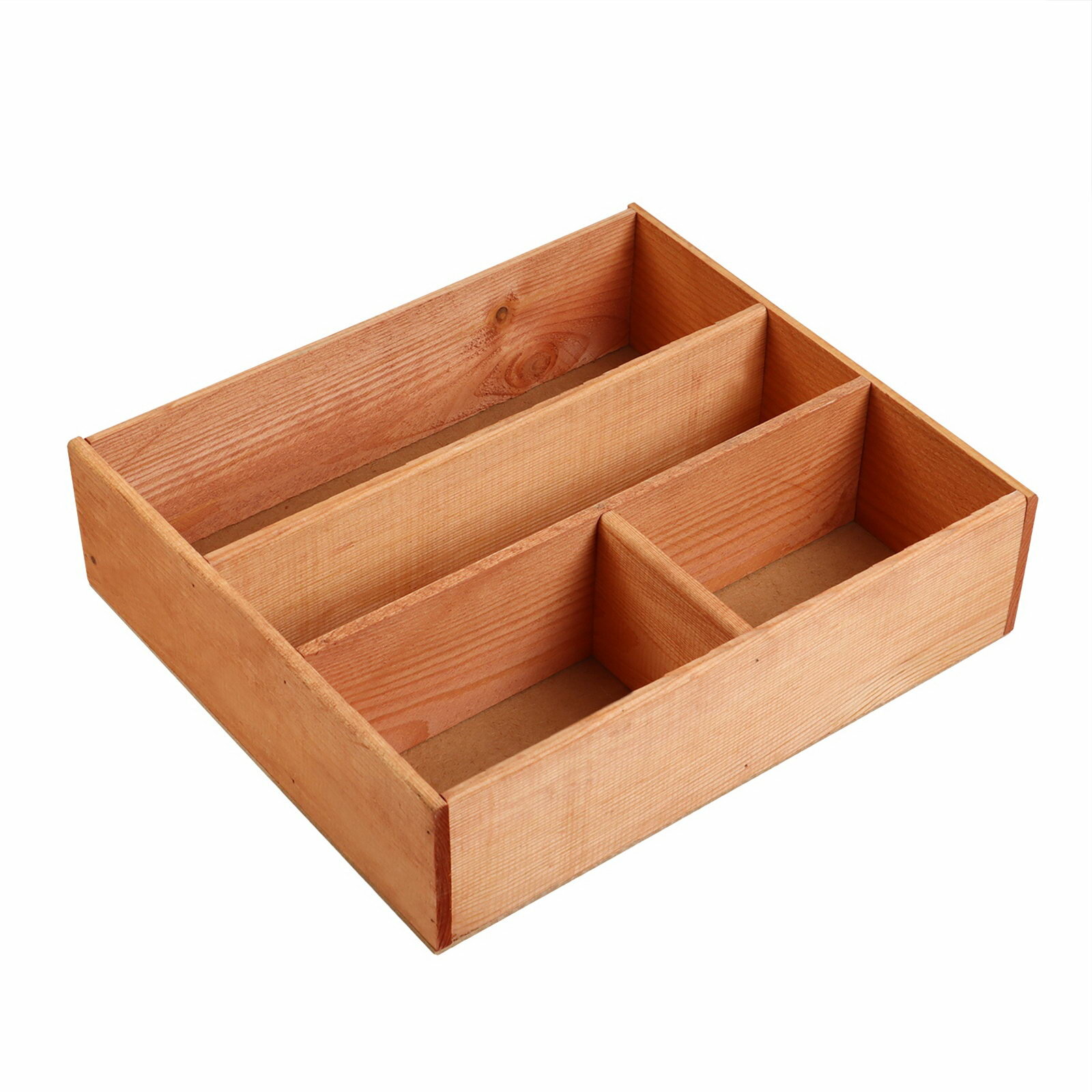 Подарочный ящик, 34.5x30x10 см, деревянный, цвет натуральный
