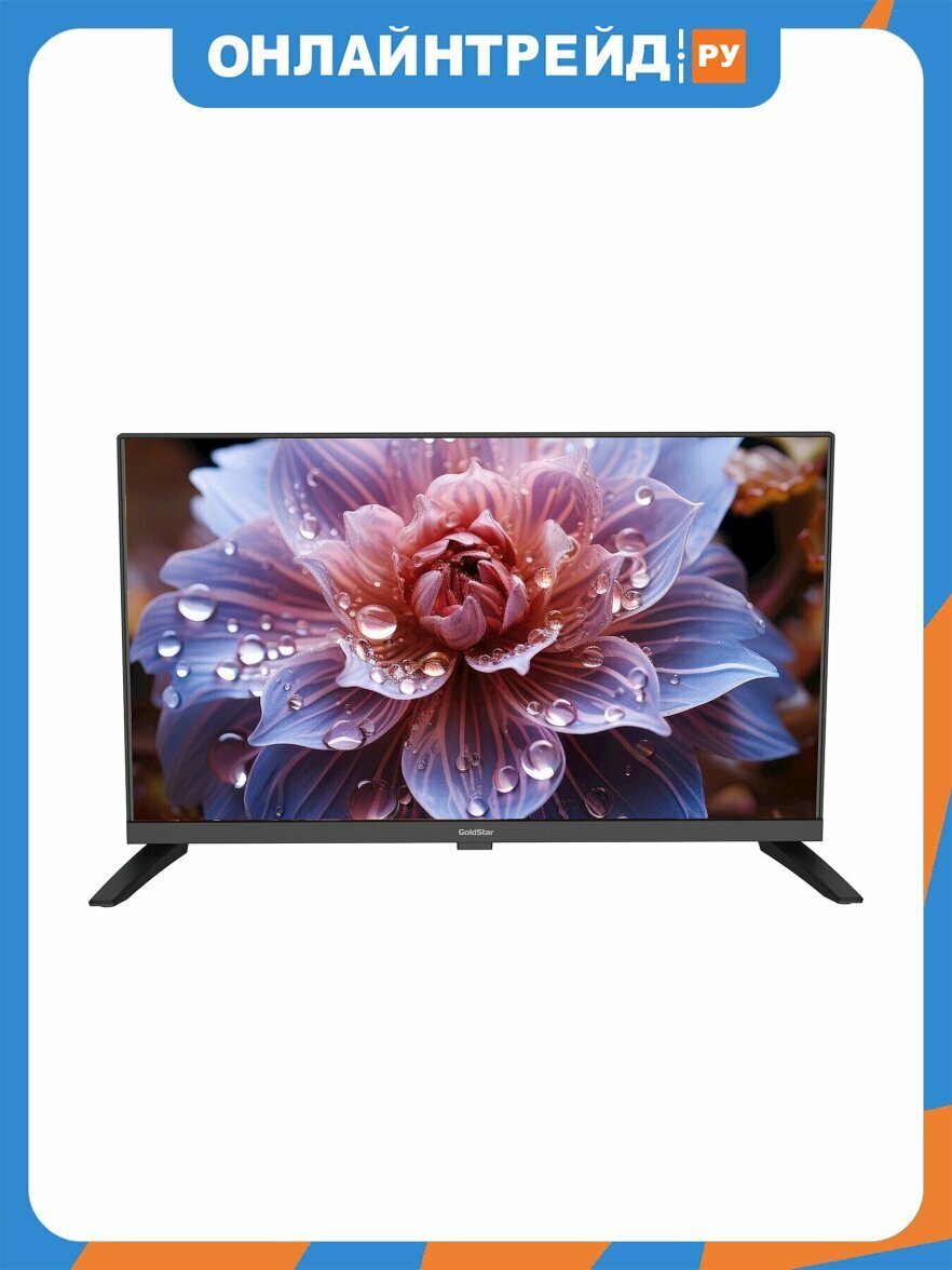 Телевизор Goldstar LT-24R1100, Smart TV Android 14, черный