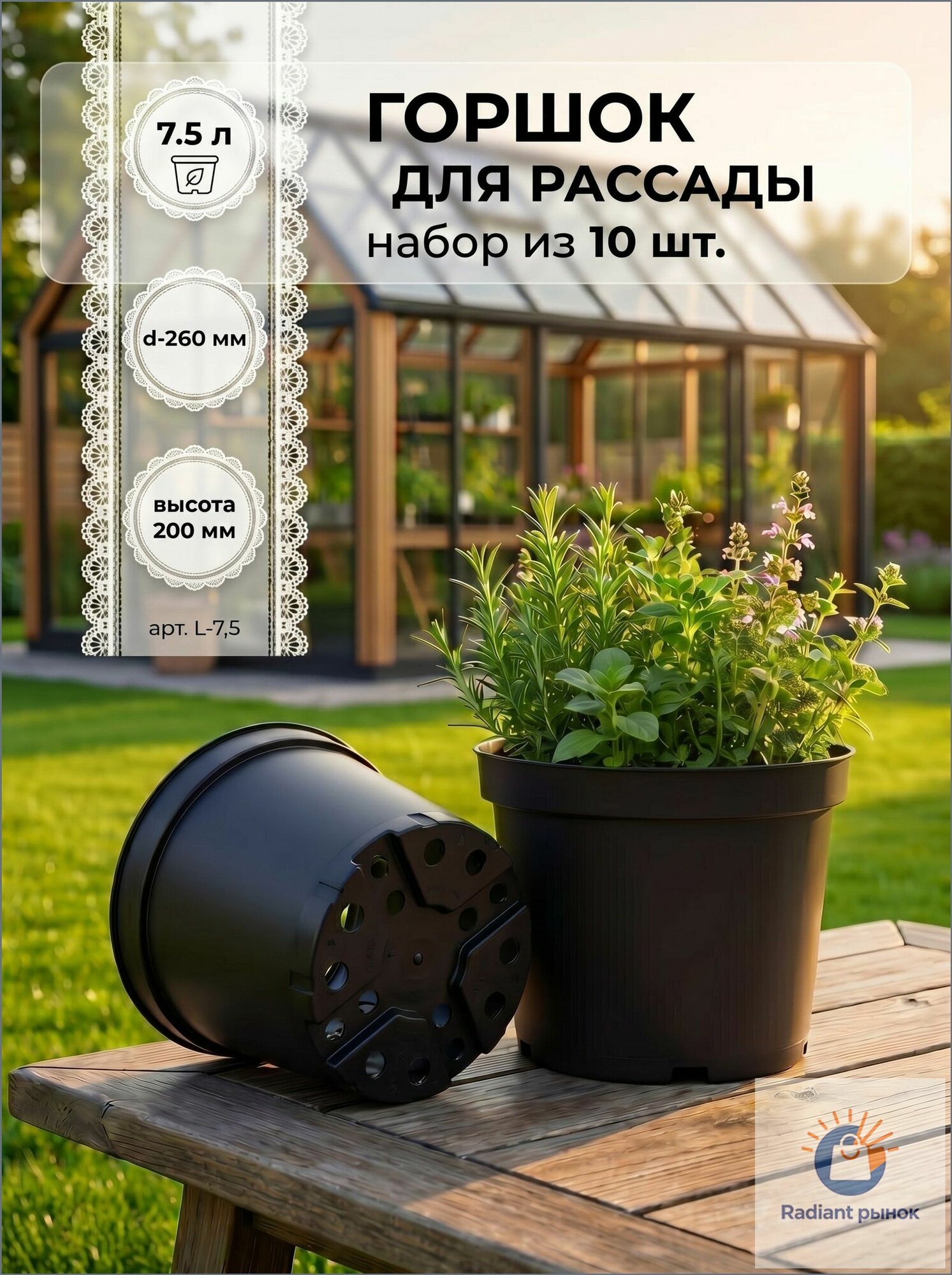 Кассета для рассады