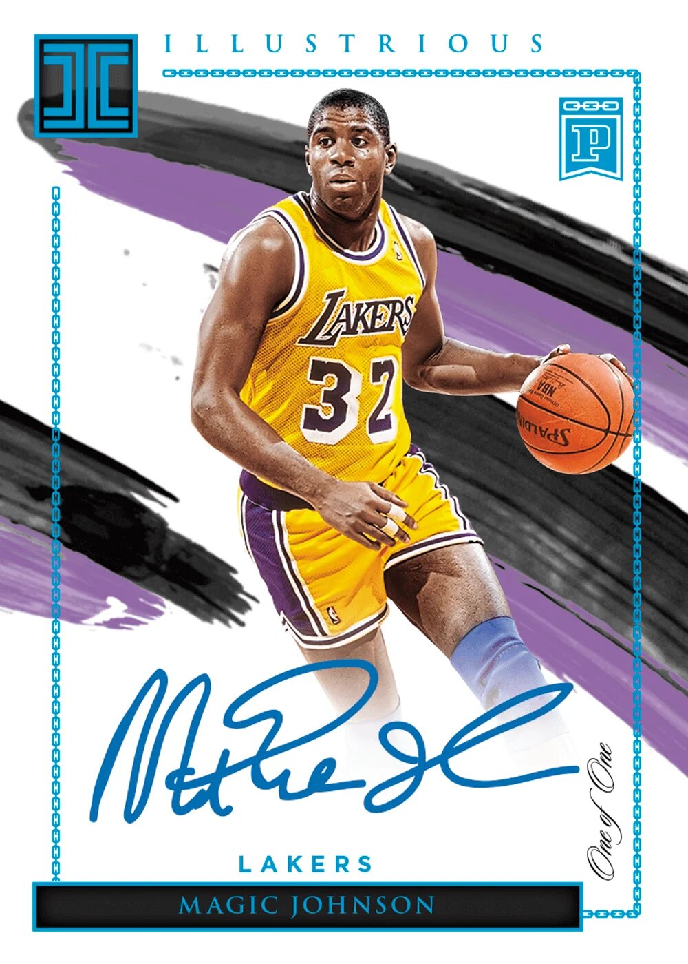 Коллекционная карточка NBA Эрвин Джонсон 6