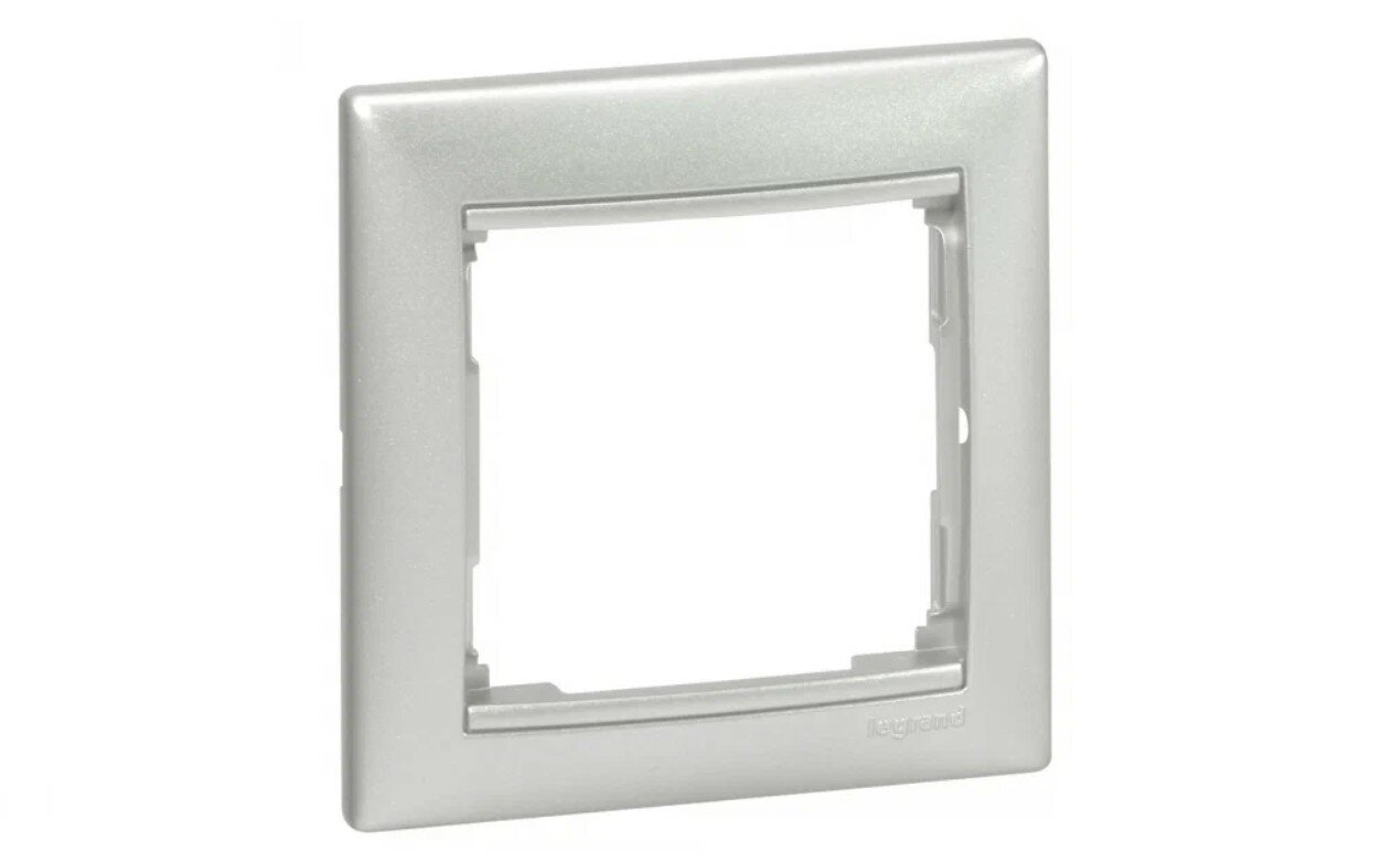 Legrand Valena Алюминий Рамка 1-постовая, 770151, серия Valena Classic