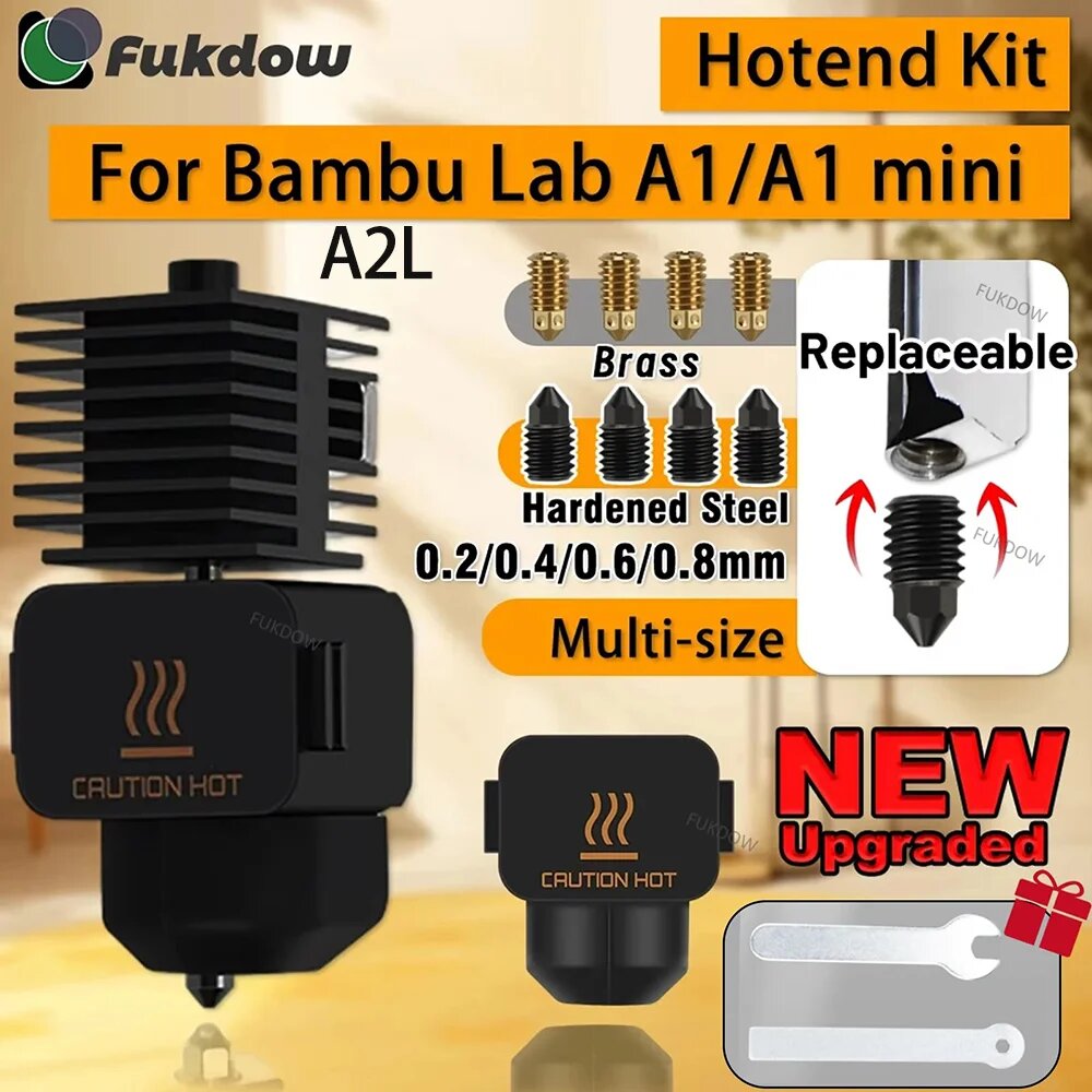 Hotend Kit для Bambu Lab A1 mini, 0.6mm, 1 шт. — фото 1