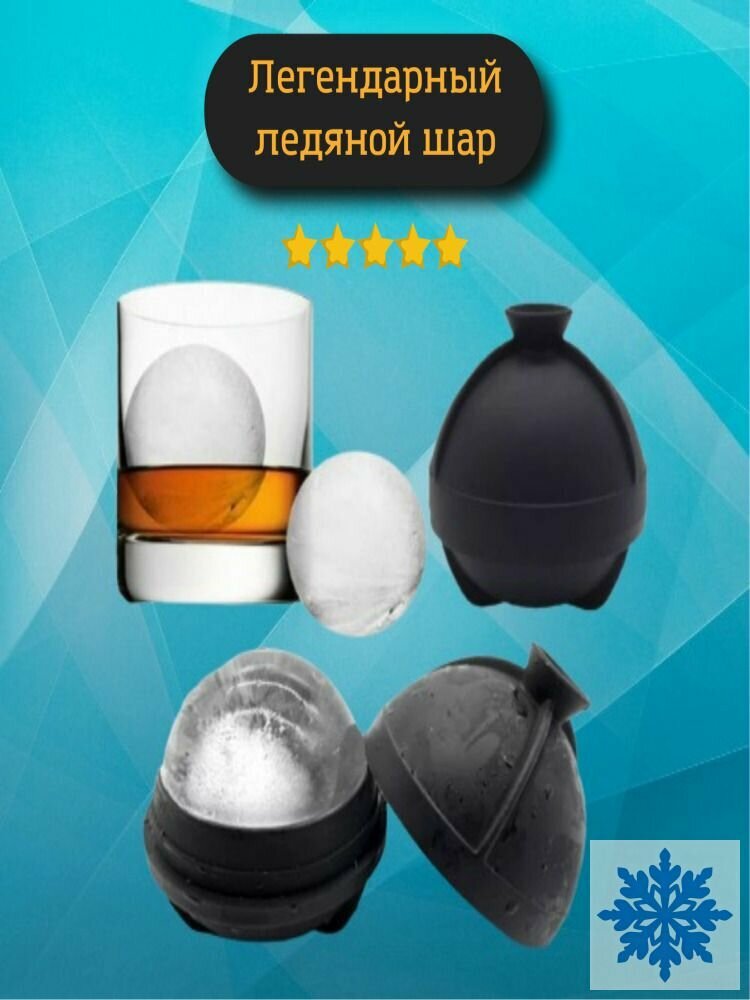 Форма для льда, 1 яч, 1 шт