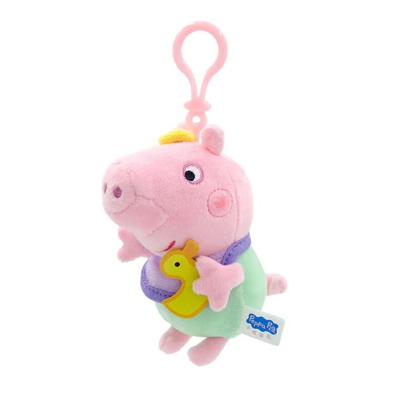Кукла Эви из мультфильма «Свинка Пеппа» E-Strong 12-19 см Розовый, PP142 Evie-12cm