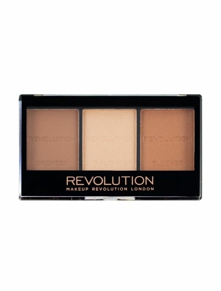 Makeup Revolution Палетка для контурирования Ultra Brightening Contour Kit Ultra Light-Medium C04
