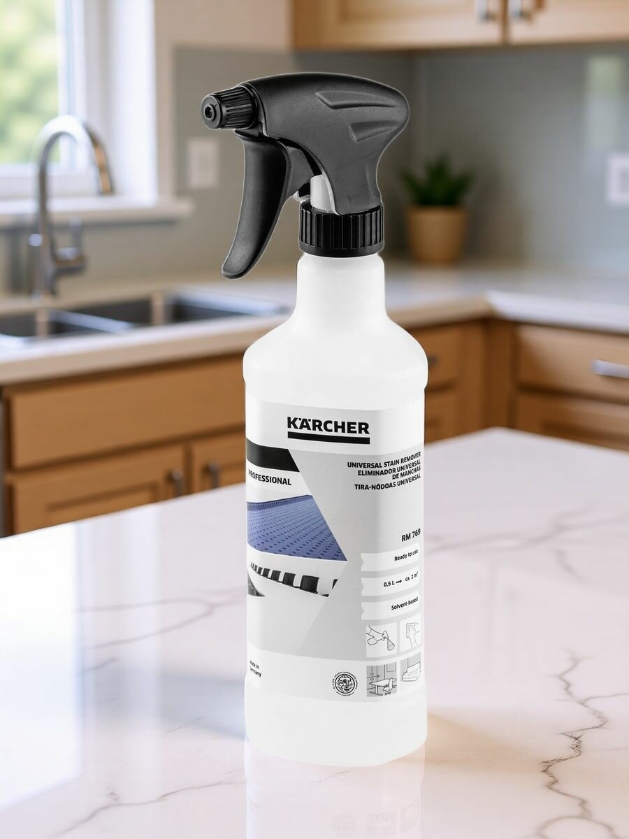 Пятновыводитель универсальный Karcher RM 769, цветочный аромат, 500мл