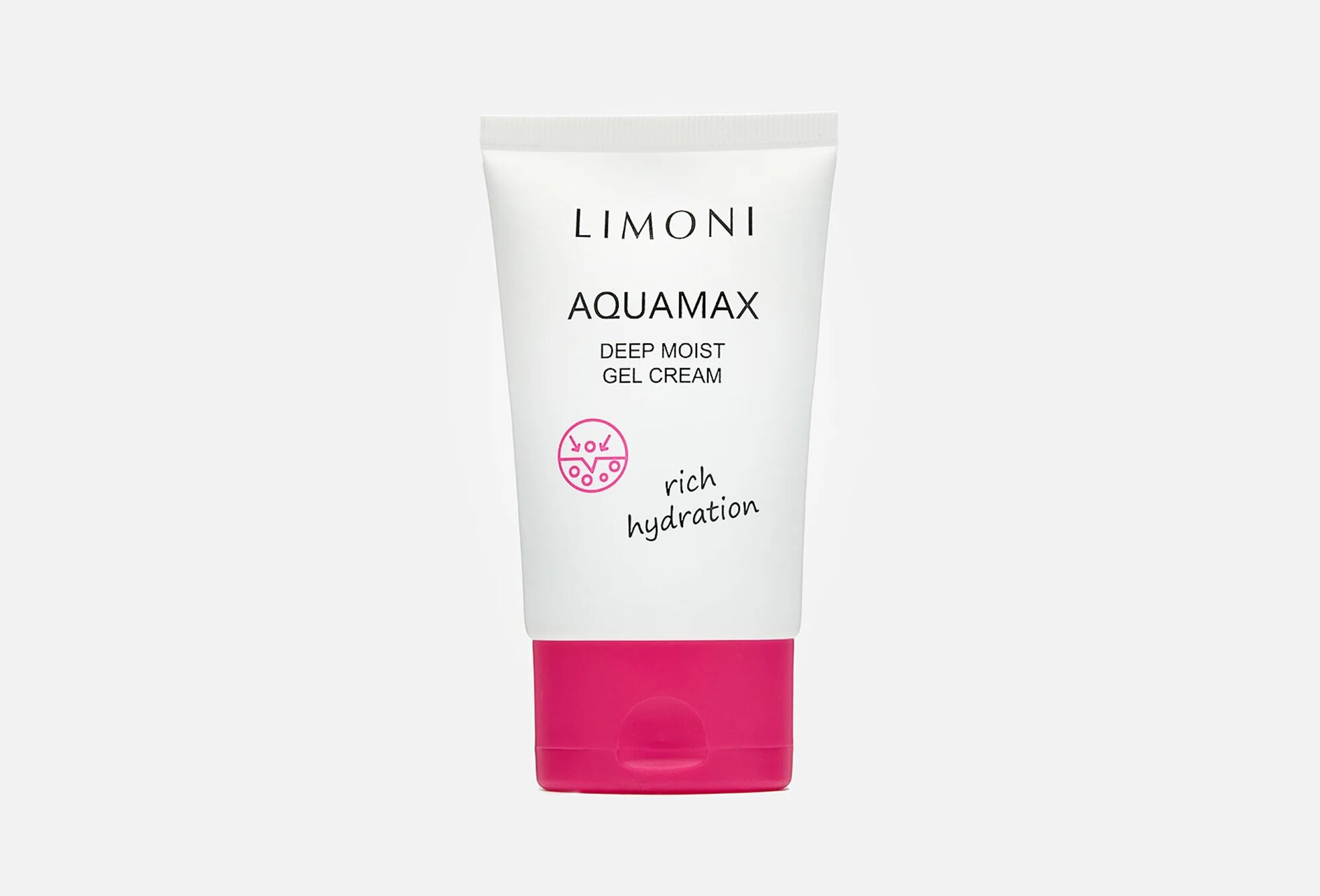 LIMONI AQUAMAX DEEP MOIST GEL CREAM Глубокоувлажняющий гель-крем для лица 50мл