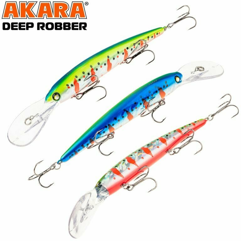 Воблер Akara Deep Robber 120F DR120F-A308/309