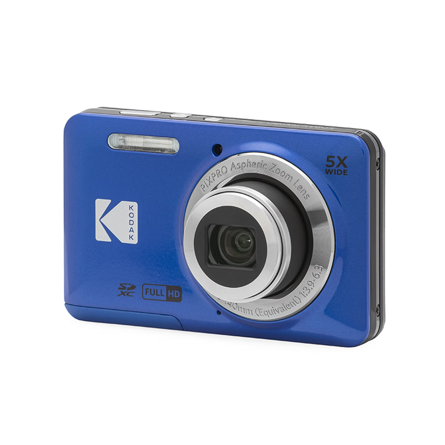 Цифровая камера KODAK PIXPRO FZ55, 5x оптический зум, Full HD 1080p, компактная для повседневной съемки