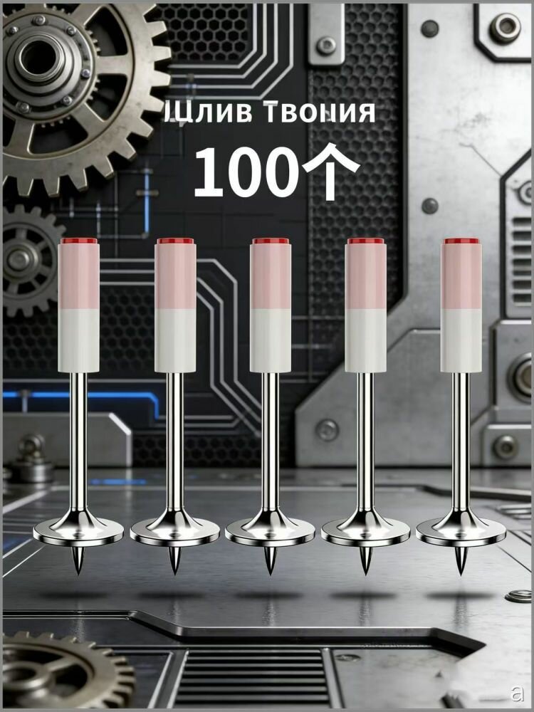 Гвозди 100 штук Щлив Твония промышленные для дома и ремонта