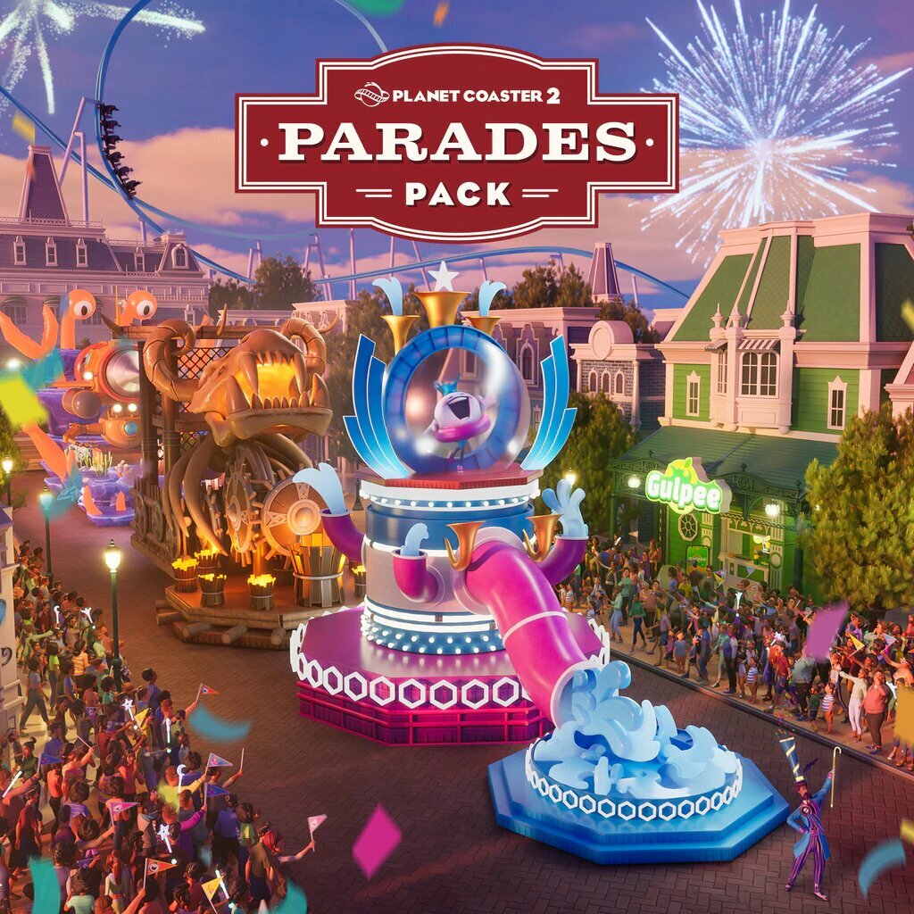 Дополнение Planet Coaster 2: Parades Pack, цифровое издание PlayStation 5, регион Турция / код пополнения баланса