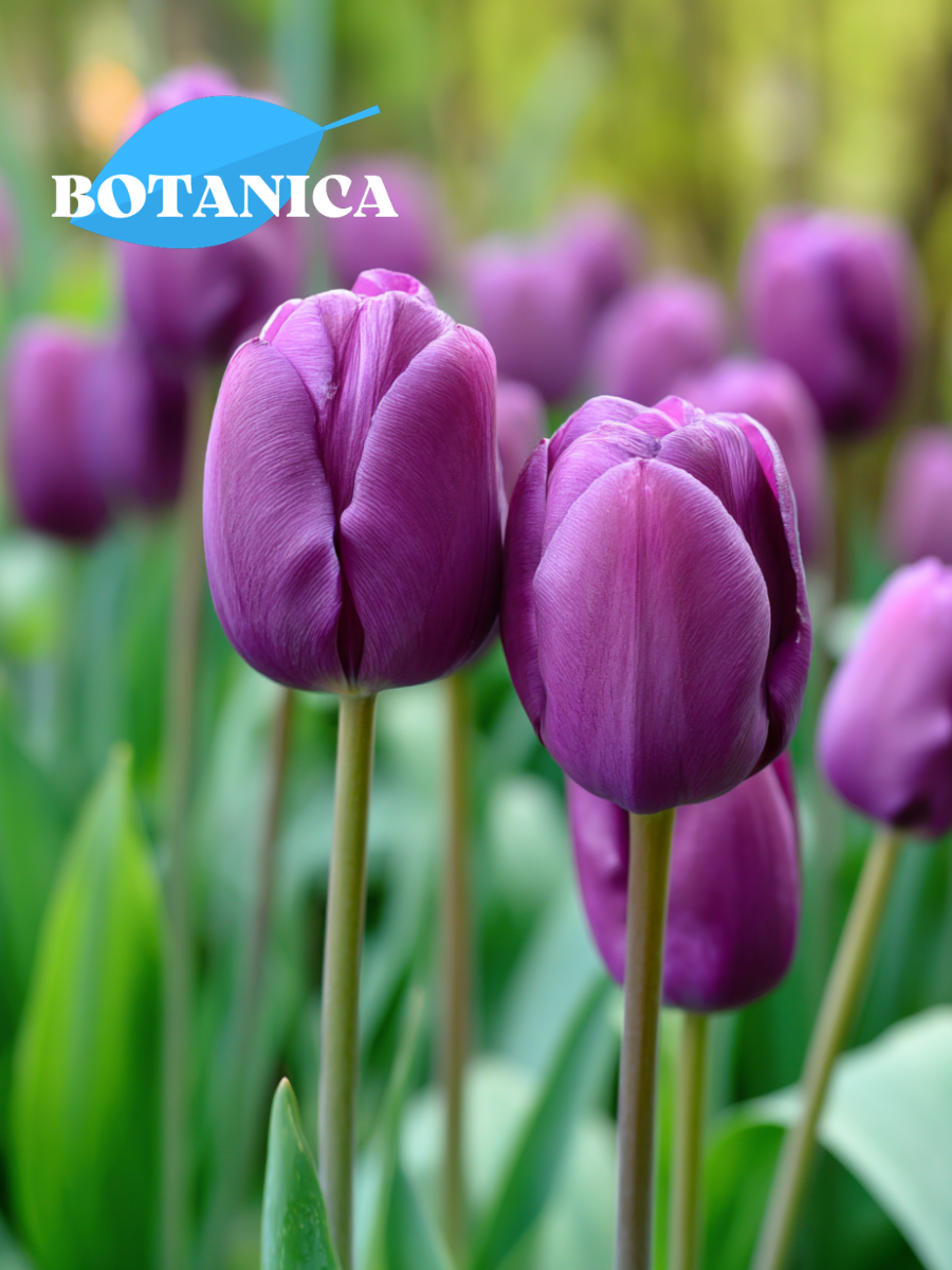 Луковицы цветов, botanica garden, Тюльпан Найт Клаб 2 штуки (фиолетовый)