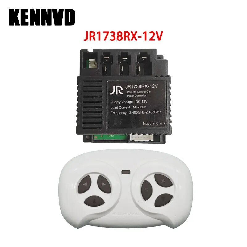 Приемник JR1738RX-12V и пульт дистанционного управления 2,4G Bluetooth, комплект приемников материнских плат для замены компонентов в детских электромобилях