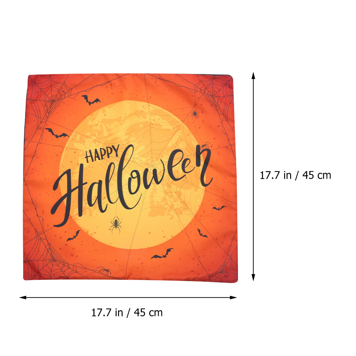 2 Подушки Halloween С Текстом И Молнией Декоративные Подушечки 45X45CM Для Уюта В Доме