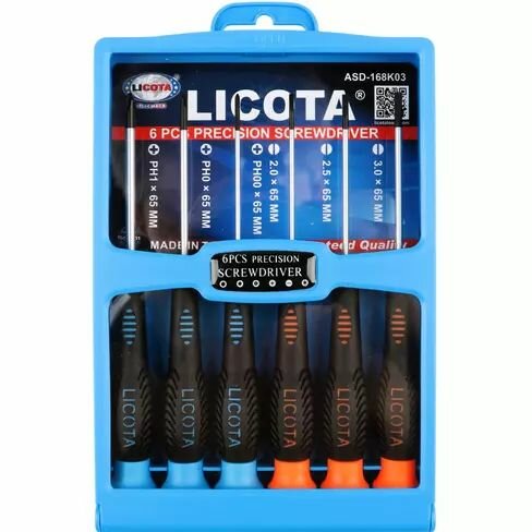 Набор отверток для точной механики Licota ASD-168K03