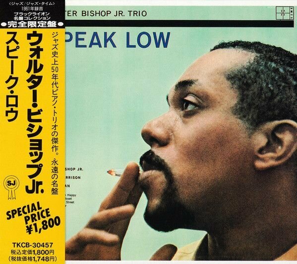 Walter Bishop Jr. Trio. Speak Low (Japan, Jazztime, TKCB-30457, 1991, импортный компакт-диск) CD