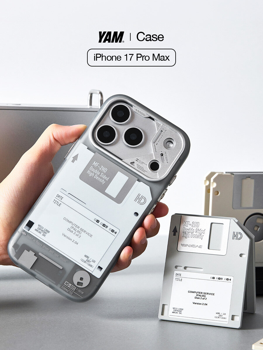 Чехол Yamcase для iPhone 17 Pro Max, силиконовый, противоударный