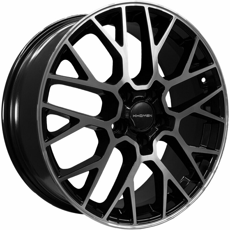 Литой колесный диск Khomen Wheels KHW1818 (Nissan Qashqai) 7x18/5x114,3 ET40 D66,1 Black-FP