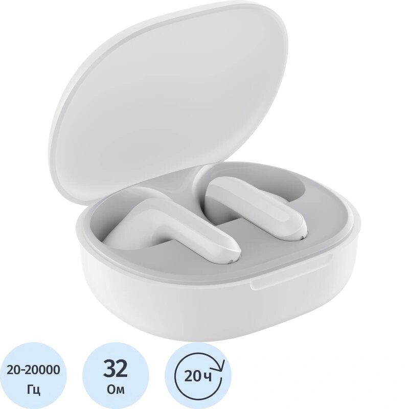 Наушники Xiaomi Redmi Buds 4 Lite White, белый (BHR6919GL)
