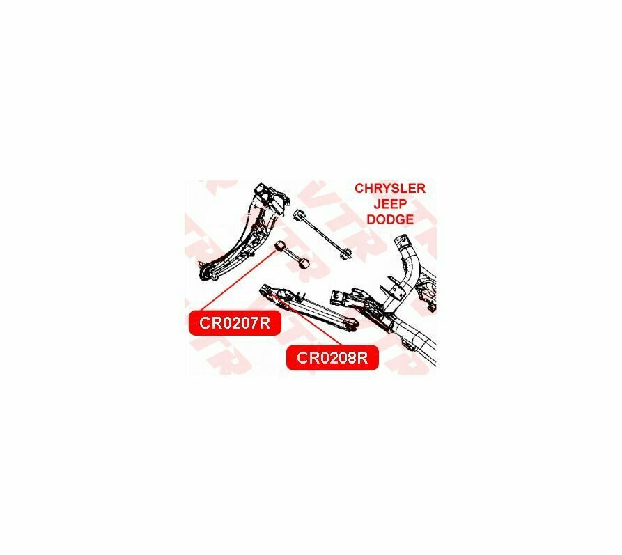 Сайлентблок VTR CR0207R