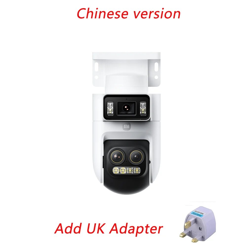 Xiaomi Smart Outdoor Camera 4 Pro Add UK adapter