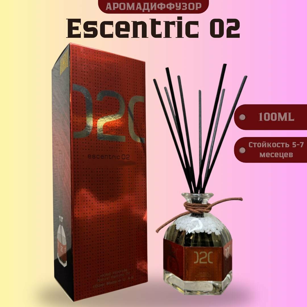 Ароматический диффузор для дома Escentric 02 / Ароматизатор для дома с палочками Молекула 02