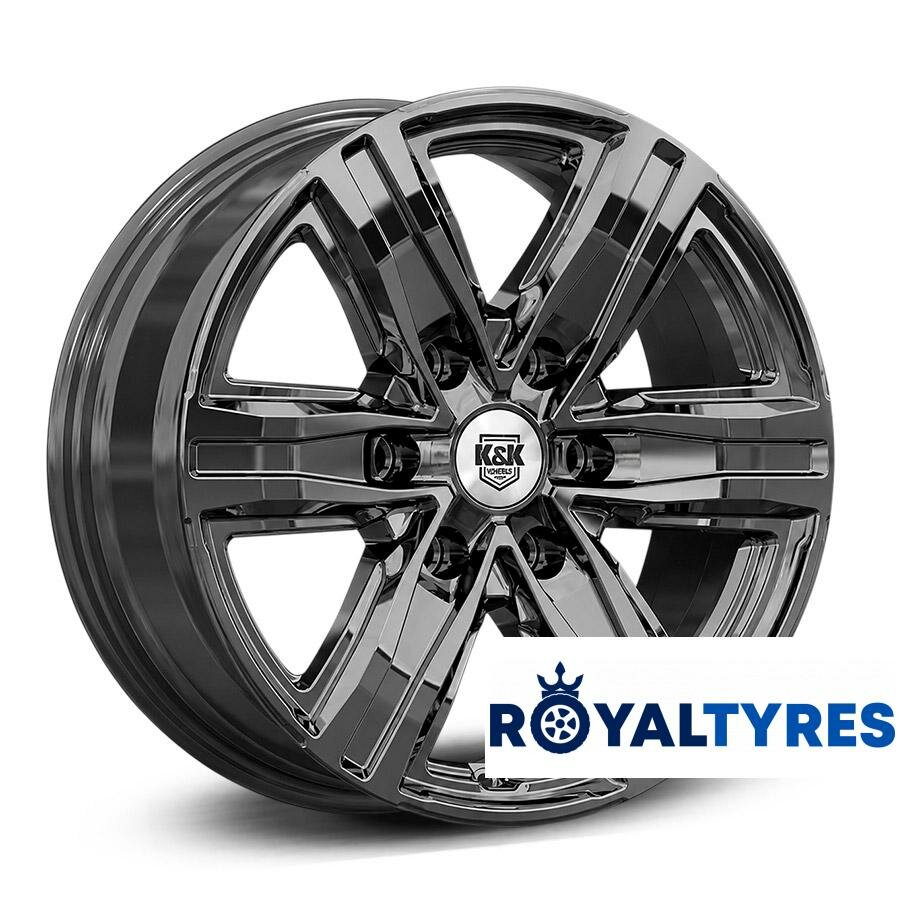 Литой колесный диск КиК R8 R17 / 7.5J PCD 6x127 ЕТ 45 ЦО 77.9 GG