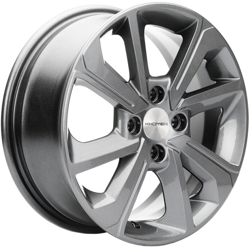 Литой колесный диск Khomen Wheels KHW1501 (Lada Granta) 6x15/4x98 ET36 D58,6 Gray