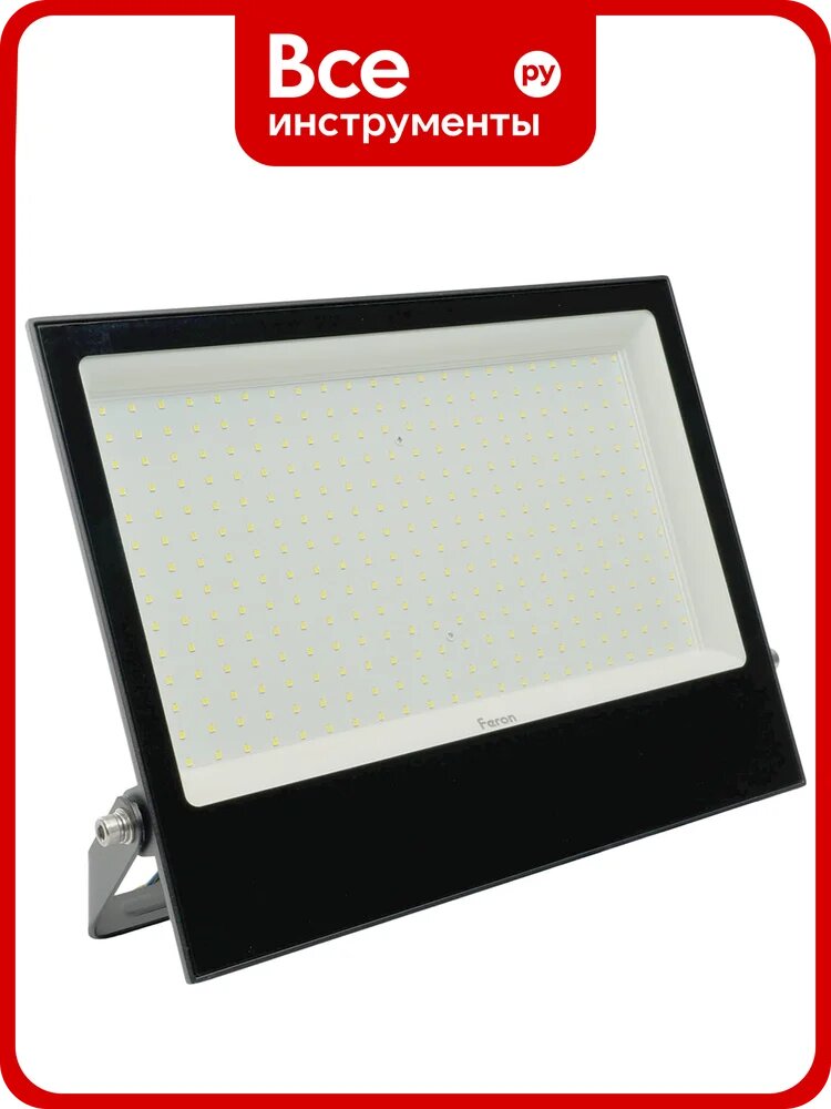 Светодиодный прожектор Feron 2835 SMD 250W 6400K IP65 AC220V/50Hz, черный с матовым стеклом, LL-925 29500