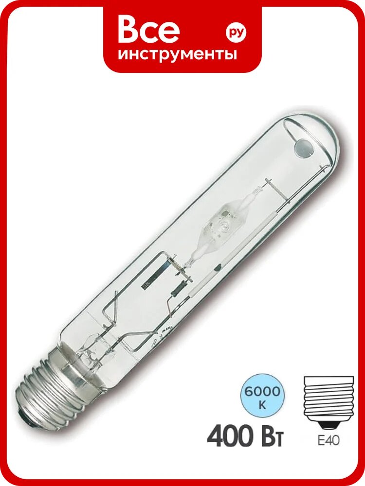 Лампа FL-LED HS-I T 400W E40 6000K 4A 35000Lm 10000h 62x271mm МГЛ ДРИ 614049 трубчатый металлогалогенный тип