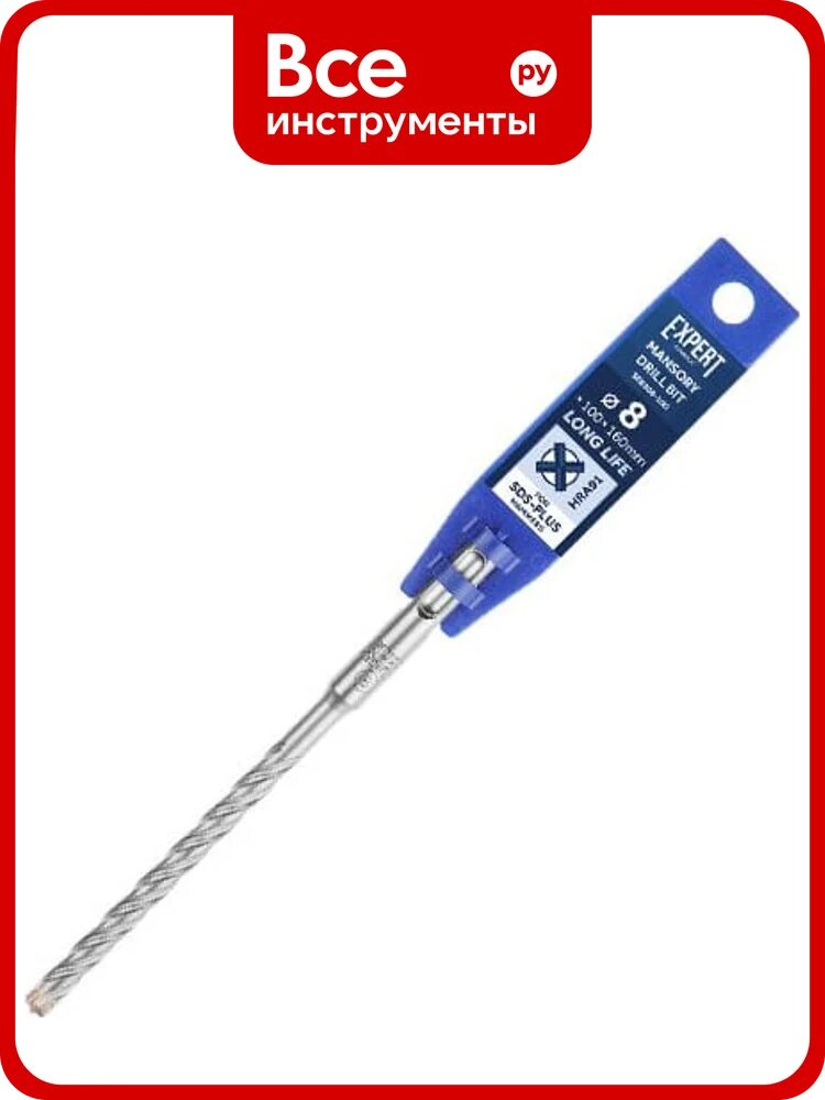 Бур STARTUL Expert SE8308-160, для бетона, армированного бетона, гранита, железобетона, камня, кирпича