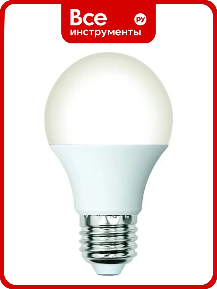 Светодиодная лампа Volpe LED-A60-5W/4000K/E27/FR/SLS UL-00008770