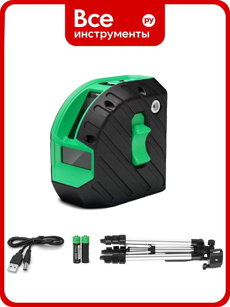 Лазерный уровень ADA ARMO 2D GREEN Professional Edition А00575