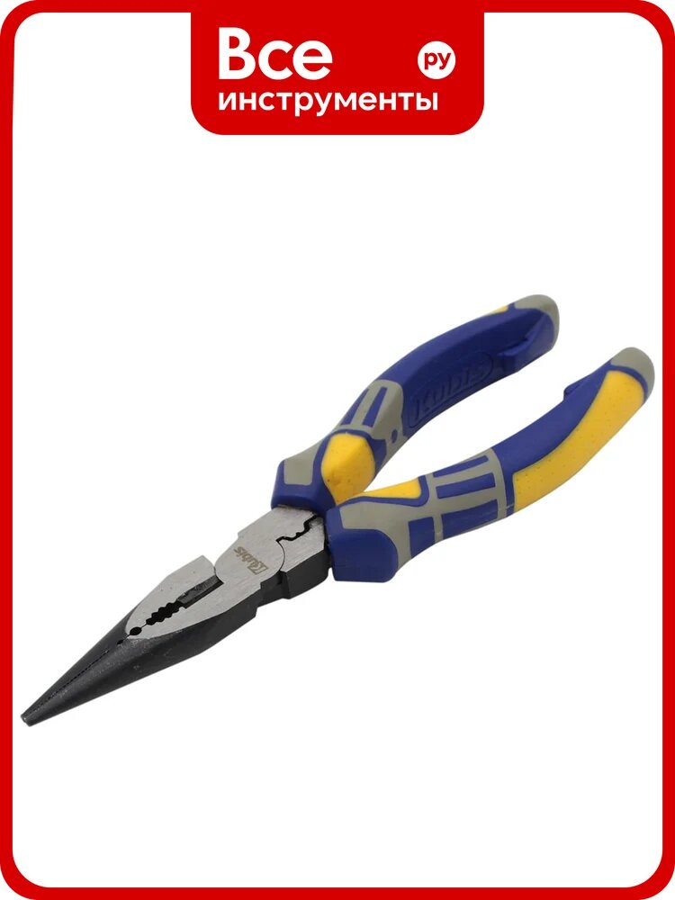 Длинногубцы KUBIS EasyGripper 170 мм, CrNi, смещенный шарнир 35% меньше усилий, HRC 55-60 02-03-4217, прочный