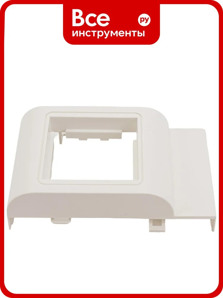 Рамка‑суппорт DKC PDA‑45N двухмодульный, белый пластик, защита IP40, серия